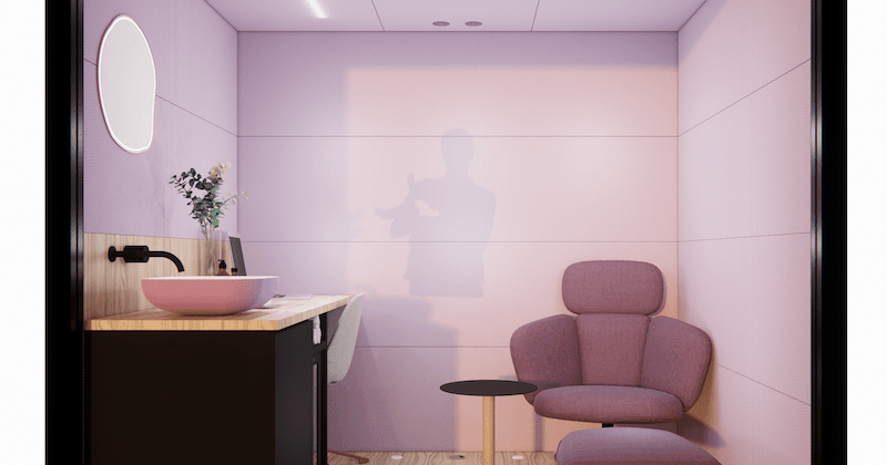 Een kolfkamer voor ultieme privacy